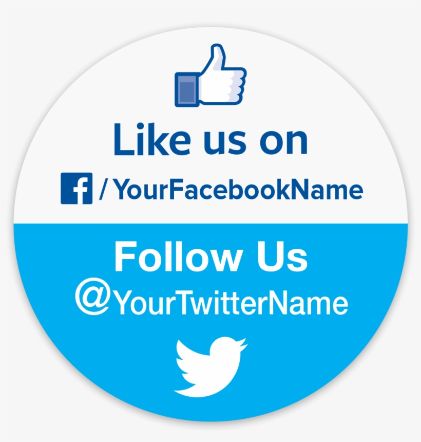 Download Transparent Picture Of Personalized Facebook & Twitter ...