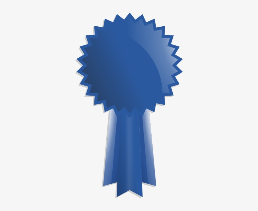 How To Set Use Blue Ribbon Award Svg Vector - 342x593 PNG Download - PNGkit