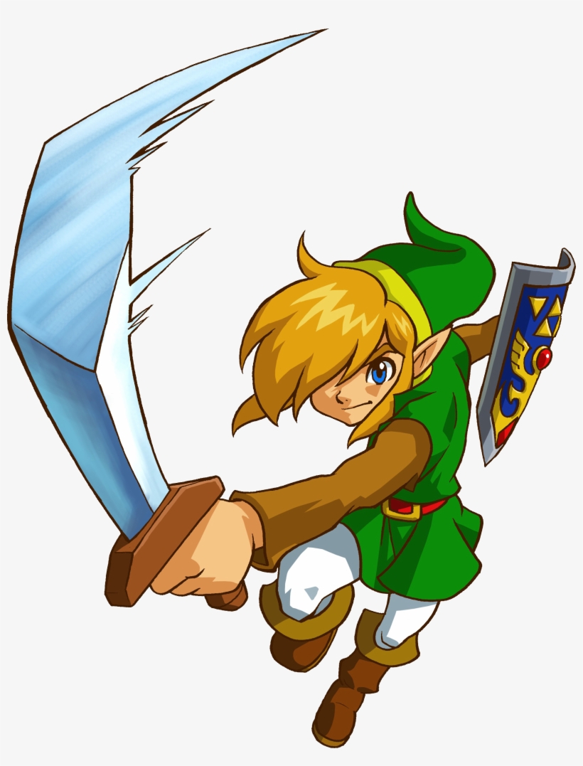 Oox Link Slash - Oracle Of Ages Concept Art - 2257x2857 PNG Download ...