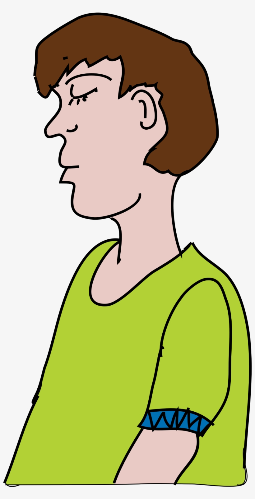 This Free Icons Png Design Of Sad Man - 872x1665 PNG Download - PNGkit