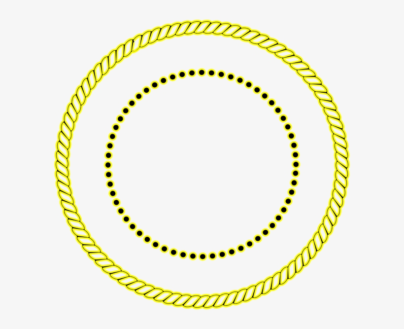 Rope Circle Cliparts - Vector Graphics - 600x587 PNG Download - PNGkit