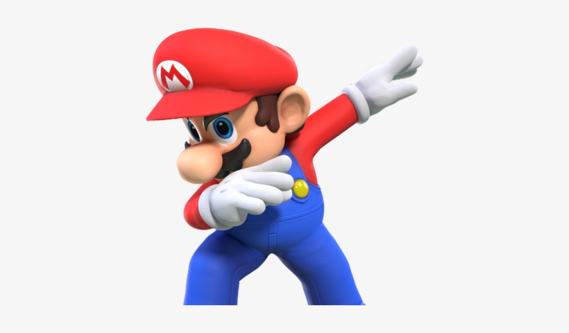 Not A Good Person - Dabbing Mario - 400x400 PNG Download - PNGkit