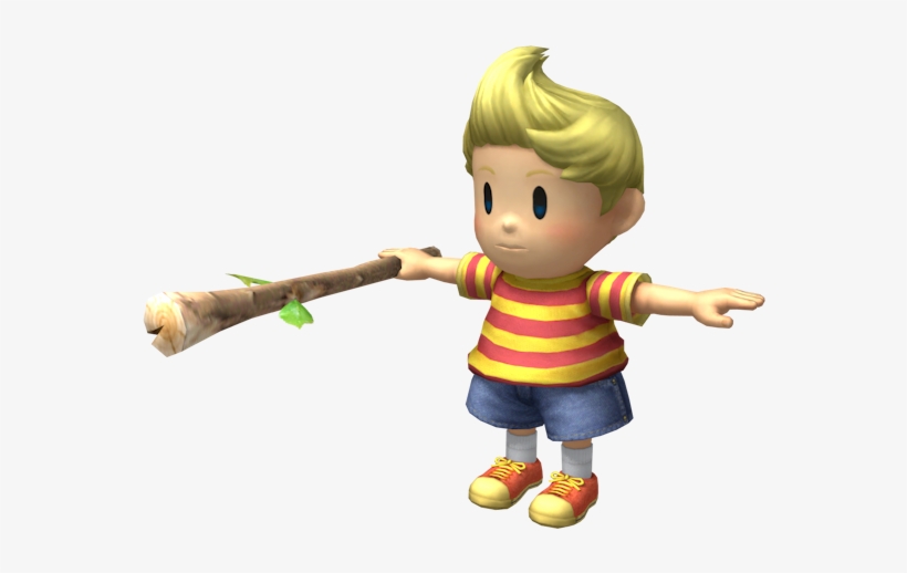 Pootis Pow - Mother 3 Lucas T Pose - 750x650 PNG Download - PNGkit