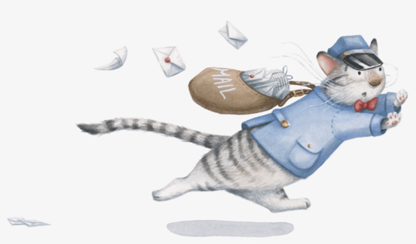 Mail Cat Contact Me - 1000x538 PNG Download - PNGkit