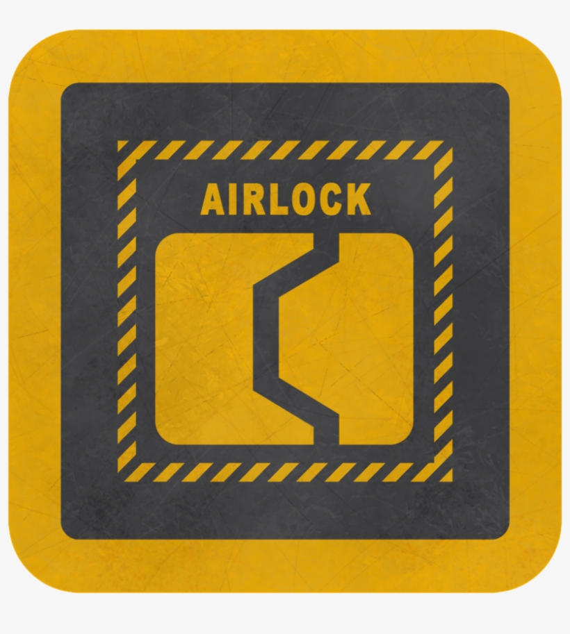 Scifi Warning Sign - Warning Sign Sci Fi - 894x894 PNG Download - PNGkit