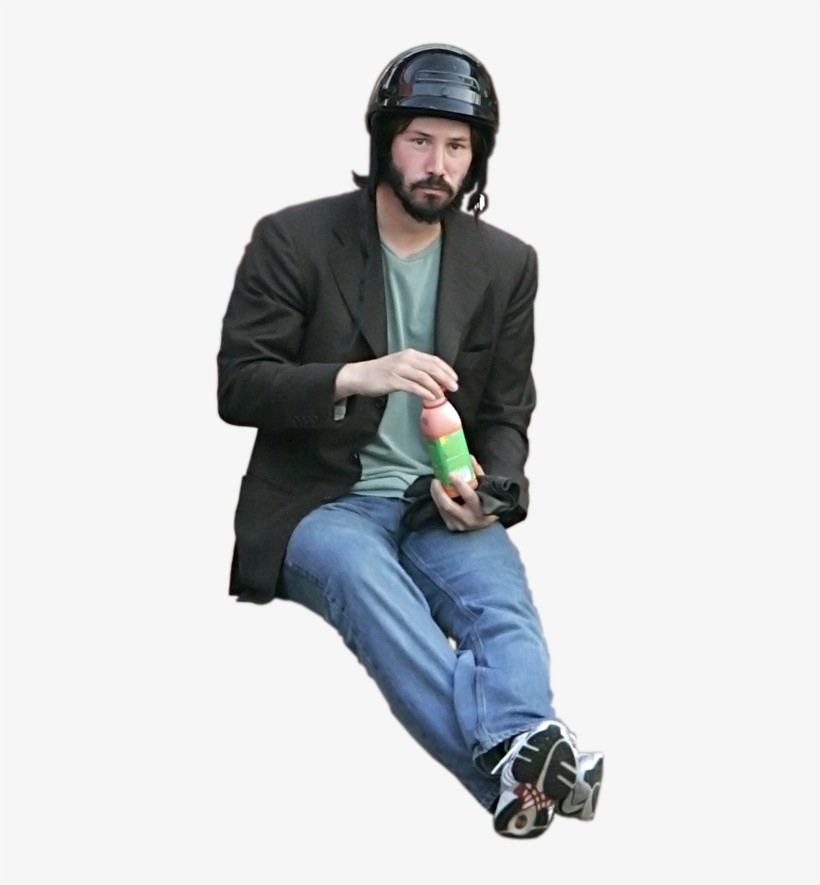 Sad Keanu Reeves - 410x817 PNG Download - PNGkit