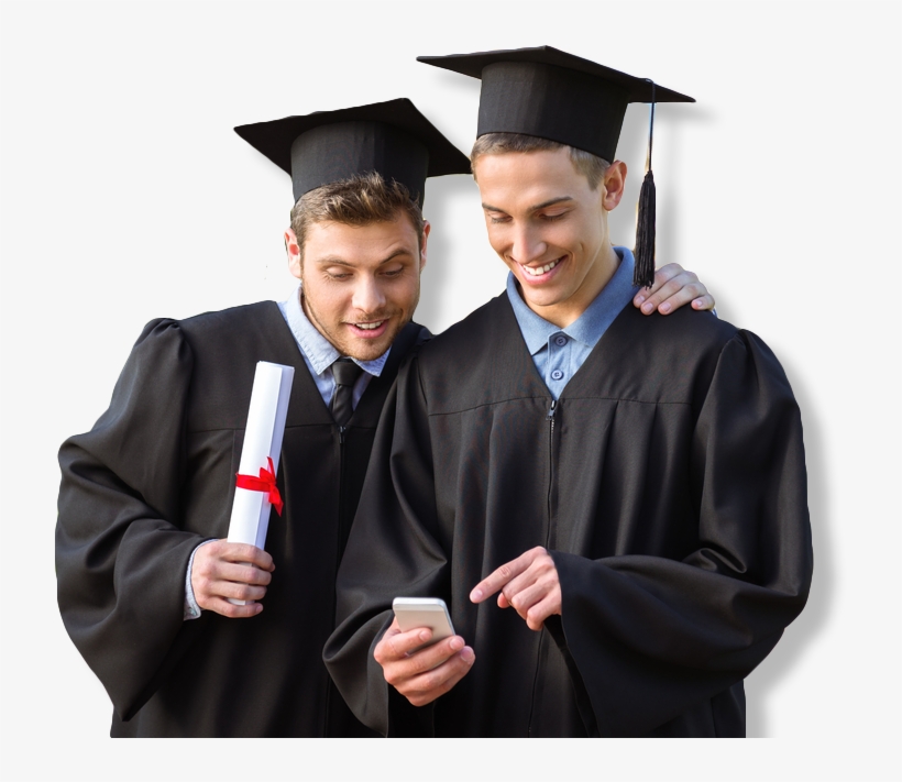 Young Graduates - Academic Dress - 721x631 PNG Download - PNGkit