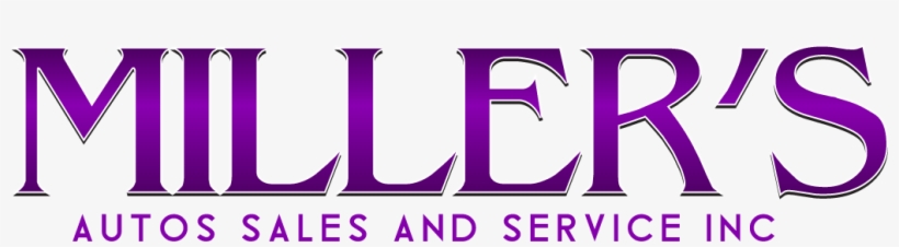 Download Transparent Miller's Autos Sales And Service - Numbers, An ...