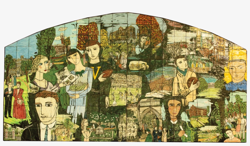 Seasonal Cycles Mural By Polly Cook - Mural - 1500x806 PNG Download ...