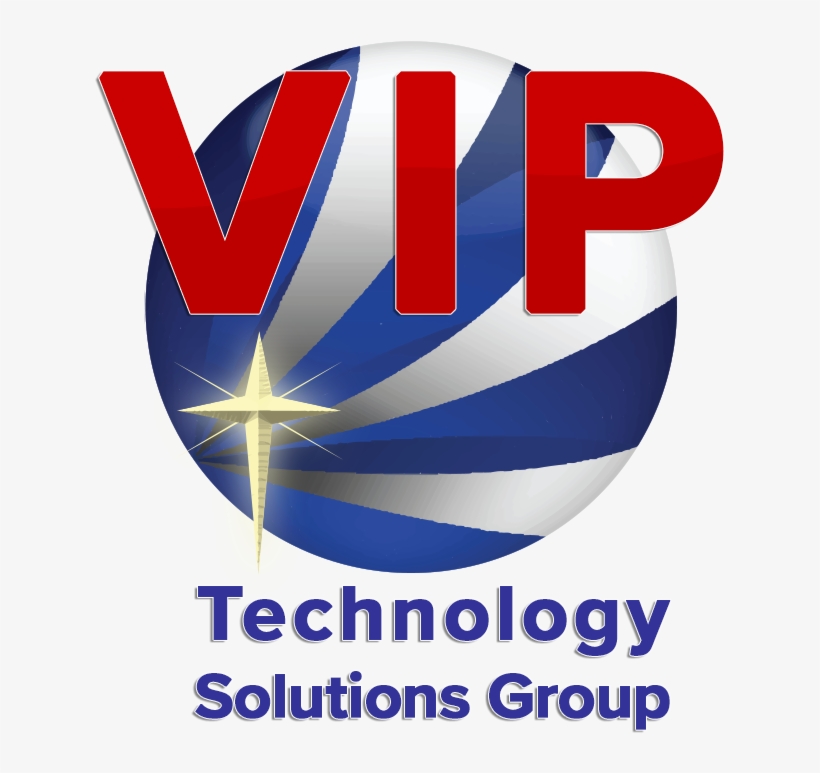 Vip Technology Solutions Group Stylized Logo And Name - Vip Technology ...