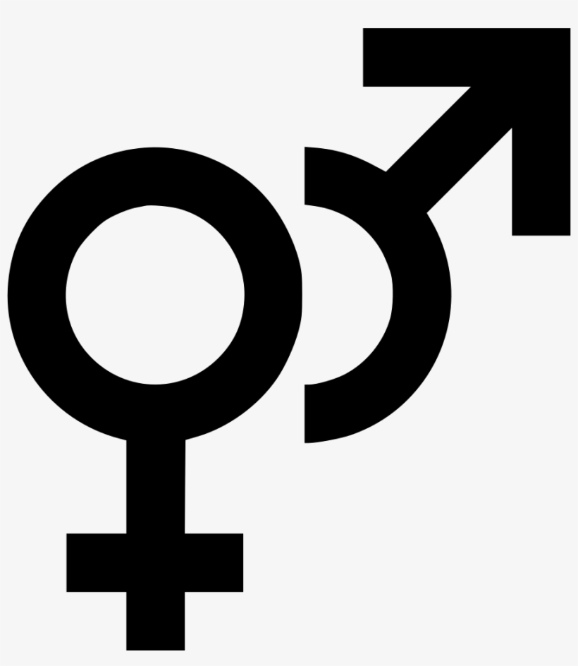 Gender Female Male - Gender Icon Png Grey - 888x980 PNG Download - PNGkit