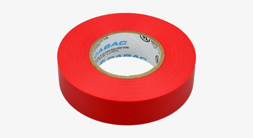 Red Cabac 2710 Electrical Tape - Electrical Tape - 507x507 PNG Download ...