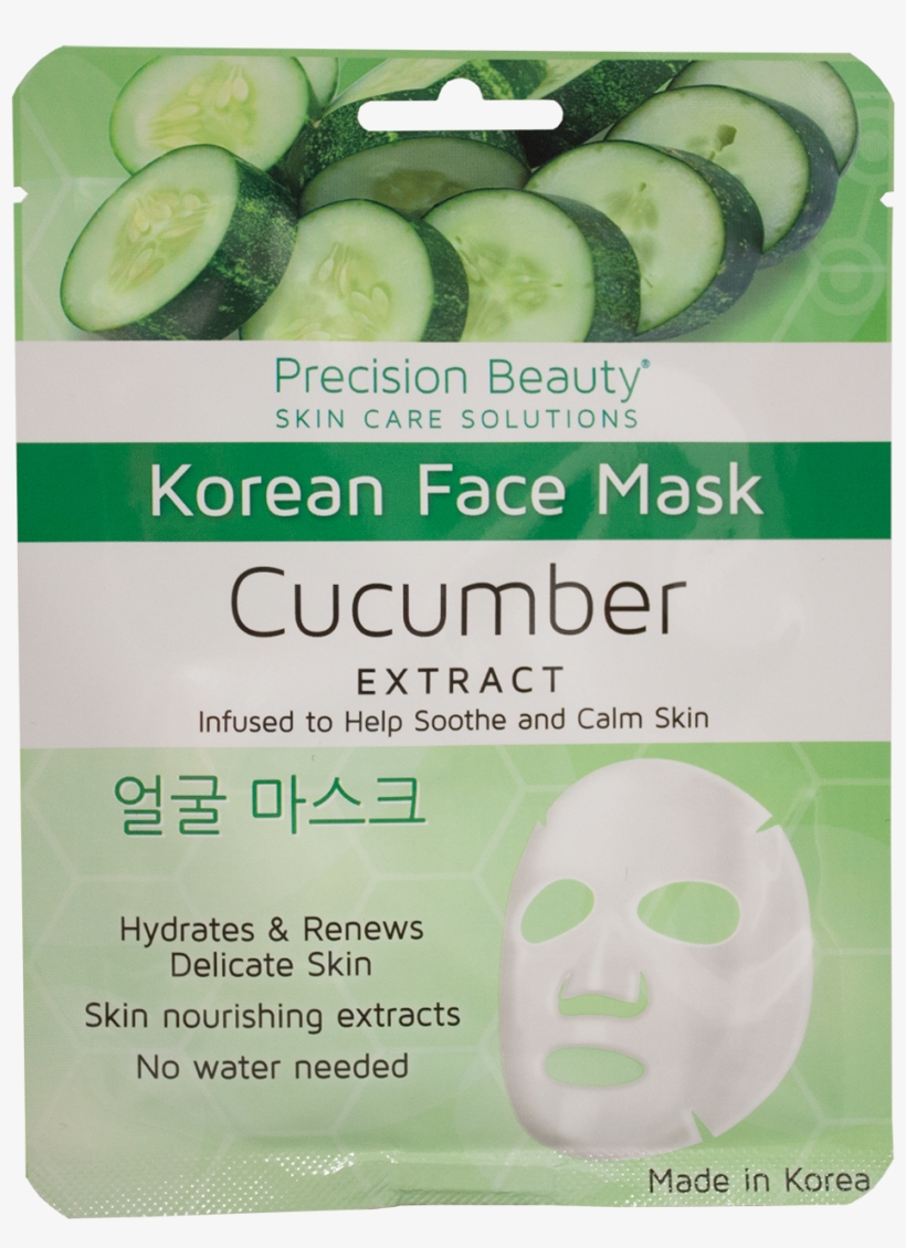 Swissco Precision Beauty Korean Mask Cucumber 5 Count - 1400x1400 PNG ...