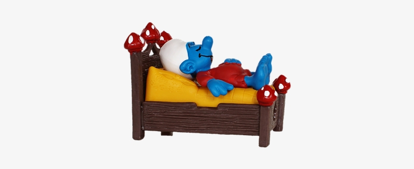 Download Transparent Smurf, Bed, Sleep, Tired, Smurfs, Figure - Sleep ...