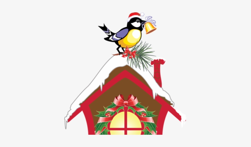 Birdhouse Clipart Craft Projects Animals Clipartoons - Winter Bird ...
