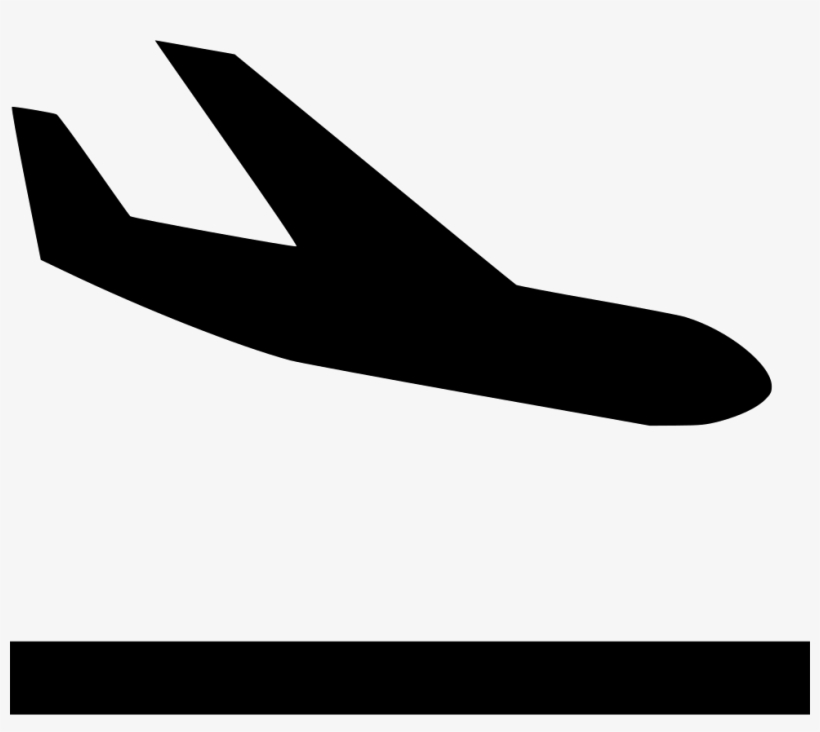 Airplane Landing Comments - Landing Icon - 980x828 PNG Download - PNGkit