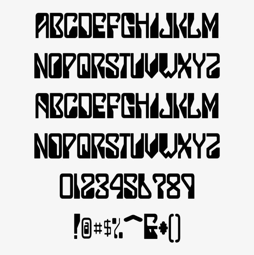 Futuristic Lady Starlight Example - Transparent Star Light Fonts ...