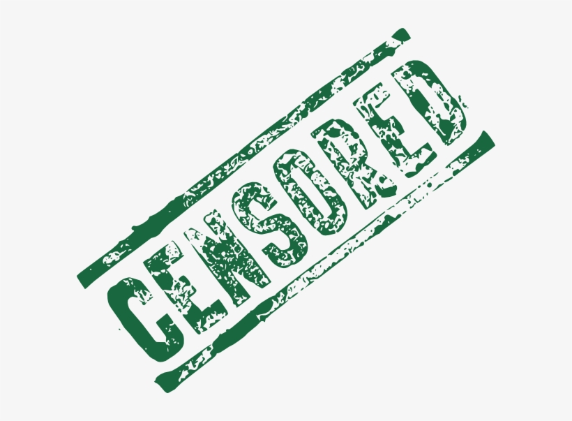 Censored Stamp - Censored Stamp Tile Coaster - 600x523 PNG Download ...