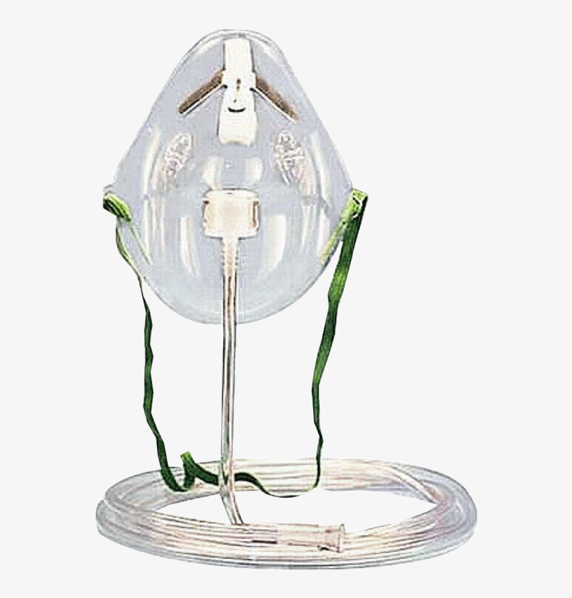 Allied Simple Medium Concentration Oxygen Mask - Pediatric Simple Face ...