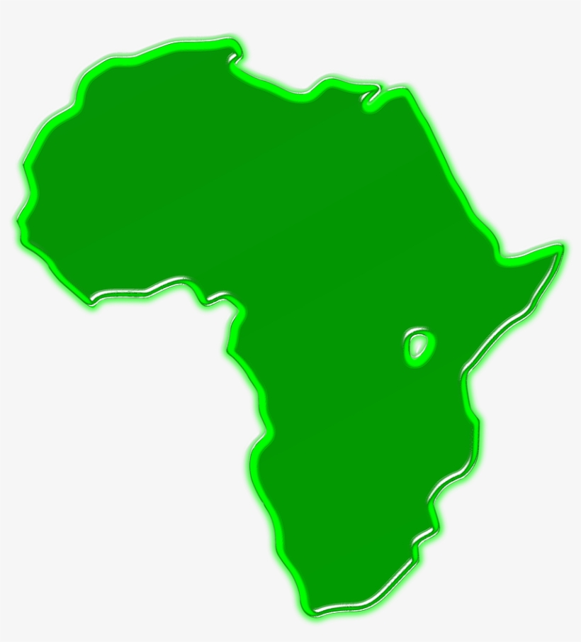 Africa Map Geography - Africa Map Green - 1211x1280 PNG Download - PNGkit
