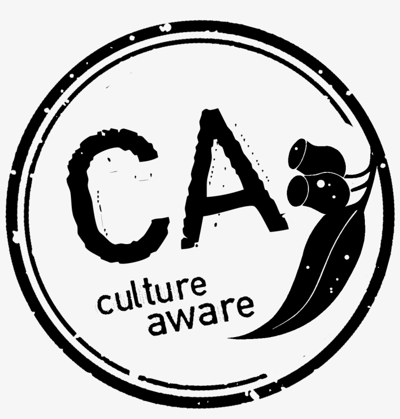 Culture Aware Logo Bw Hollow On Transparency - Yoichi - 1293x1294 PNG ...