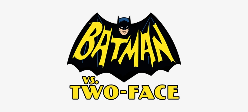 Two-face Image - Classic Batman Tv Logo - 800x310 PNG Download - PNGkit
