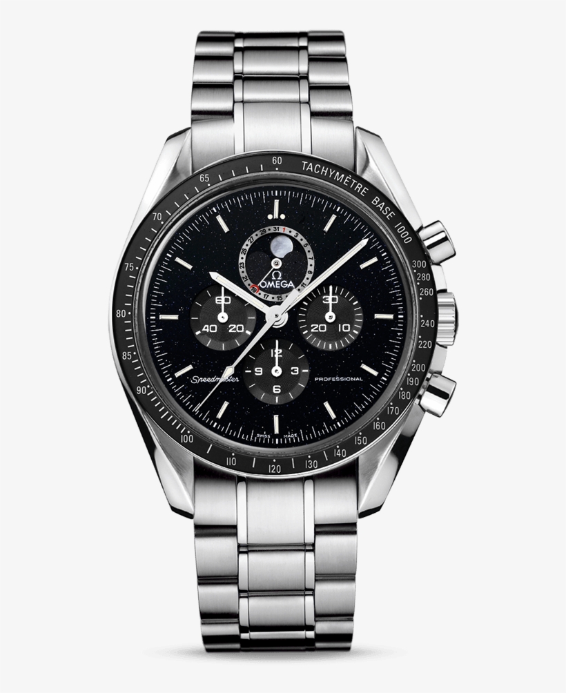 Download Transparent Omega Moonwatch Professional Moonphase Chronograph ...