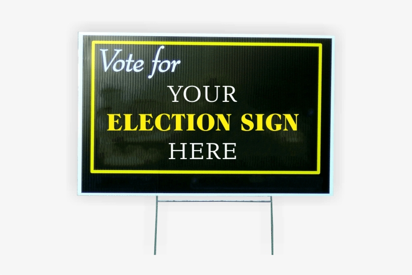 Download Transparent Election Yard Signs - Billboard - PNGkit