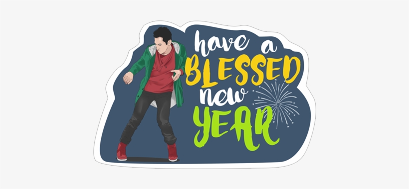 Have A Blessed Now Year - Illustration - 490x317 PNG Download - PNGkit