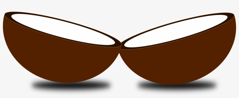 Coconut Clipart Coconut Shell - Copra - 2400x870 PNG Download - PNGkit
