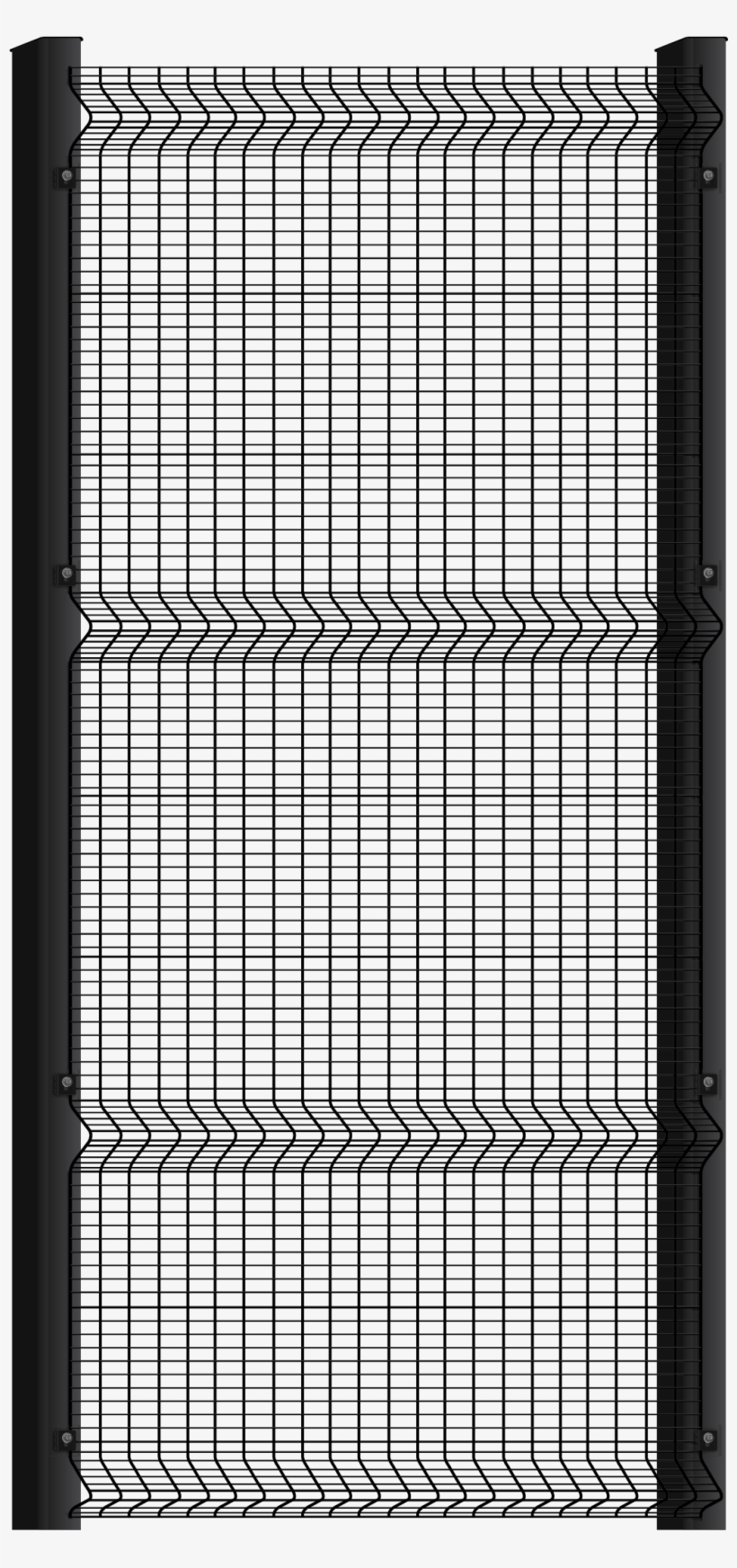Clear View Wire Mesh Security Fence - Gate - 1030x2176 PNG Download ...
