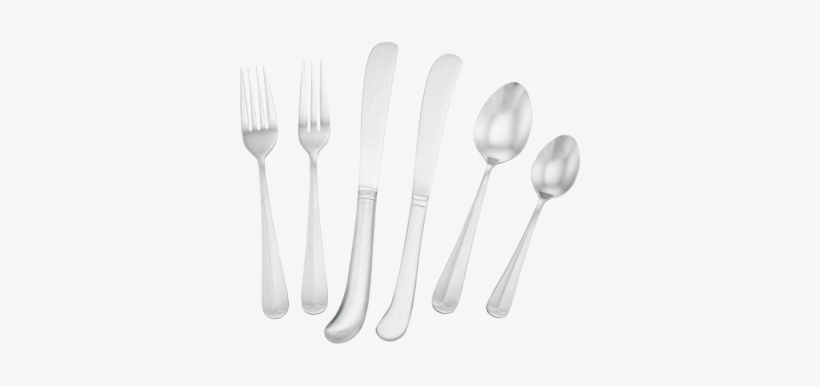 Walco Stainless 51b05 Flatware Place Setting - Spoon - 376x338 PNG ...