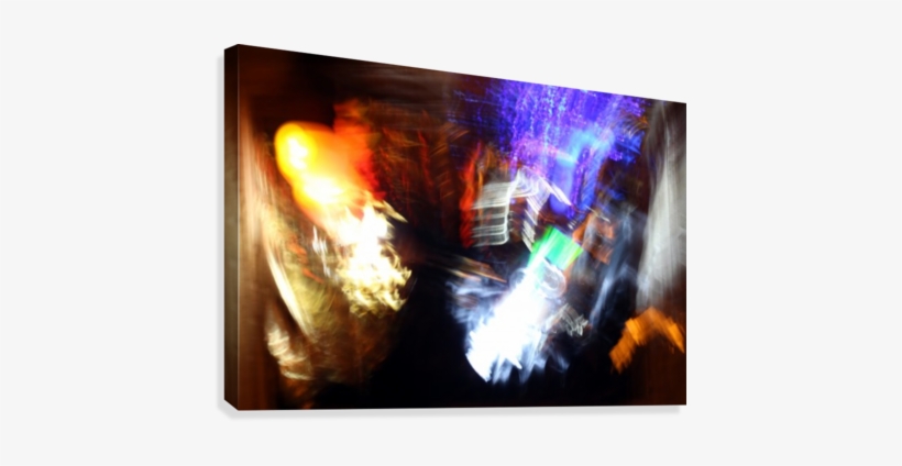 Rainbow Light Canvas Print - Led-backlit Lcd Display - 429x344 PNG ...