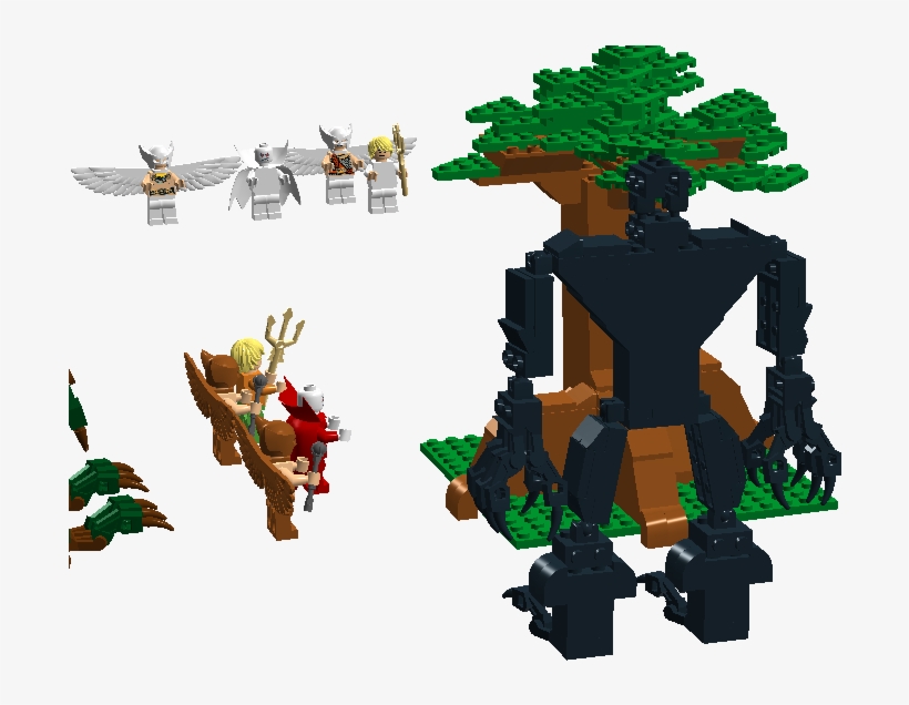 1 / - Lego Swamp Thing - 1126x600 PNG Download - PNGkit