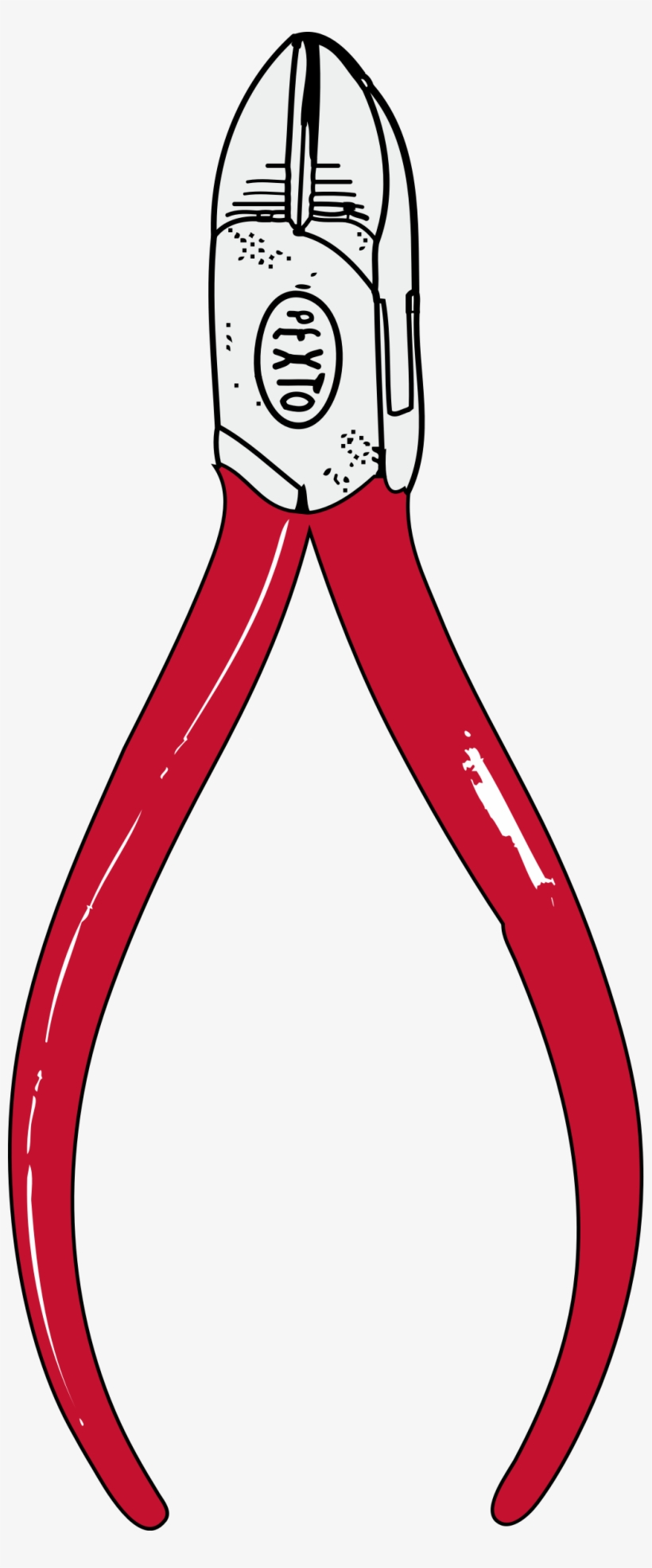 This Free Icons Png Design Of Diagonal Cutting Pliers - 1019x2400 PNG ...