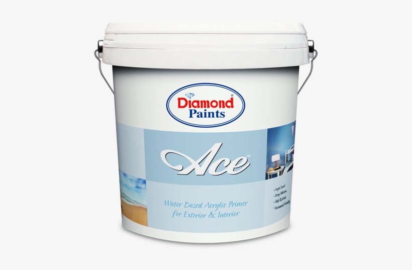 Water Based Acrylic Primer - Diamond Paints - 450x468 PNG Download - PNGkit