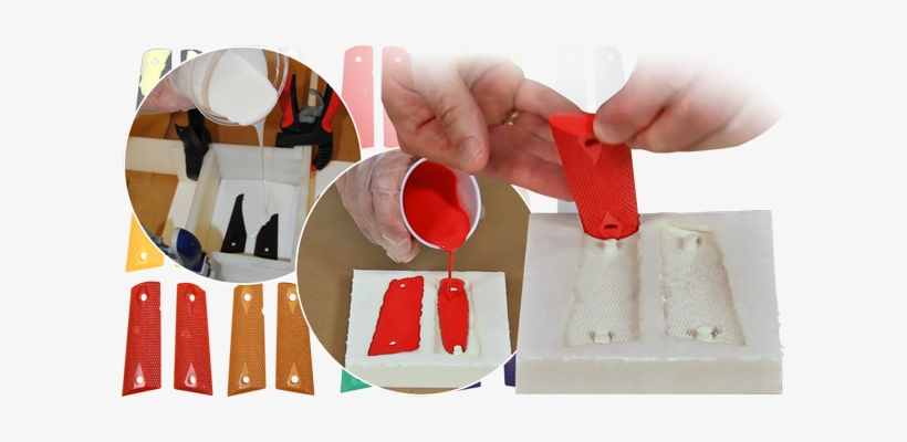 Mold And Cast Custom Gun Grips - Paint Tools - 600x320 PNG Download ...