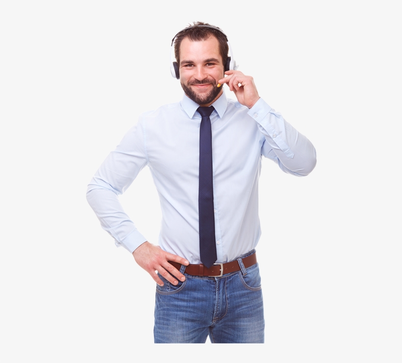 If External Call Center Is A Solution For My Company - Man Calling Png ...