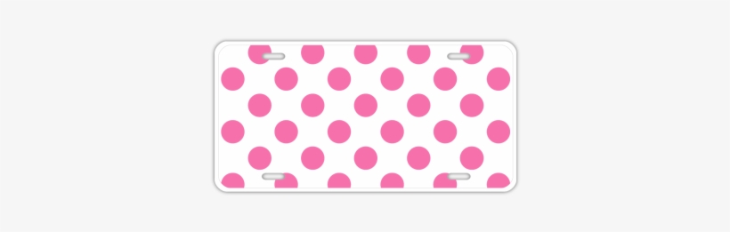 Poka Dot License Plate - Polka Dot - 350x350 PNG Download - PNGkit