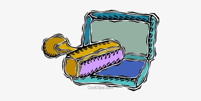 Rubber Stamp And Ink Pad Royalty Free Vector Clip Art - Stamp Pad ...