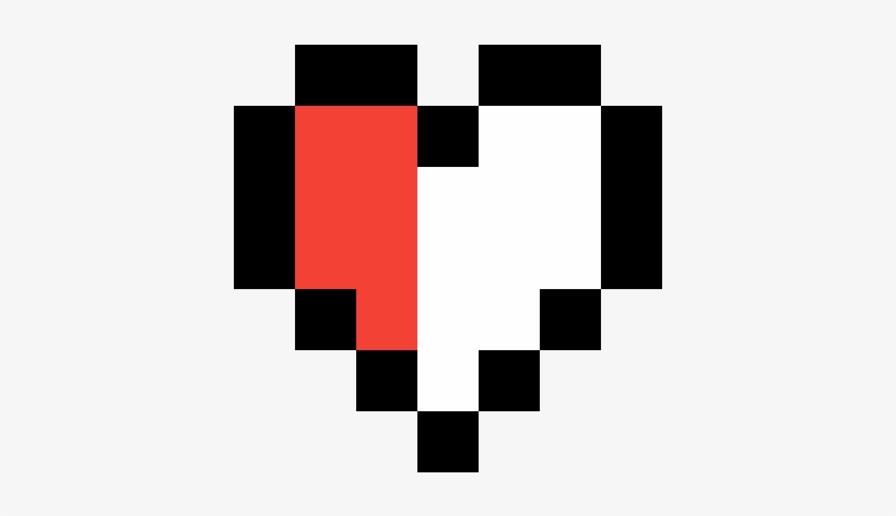 Half Heart - Icon - 1400x1400 PNG Download - PNGkit