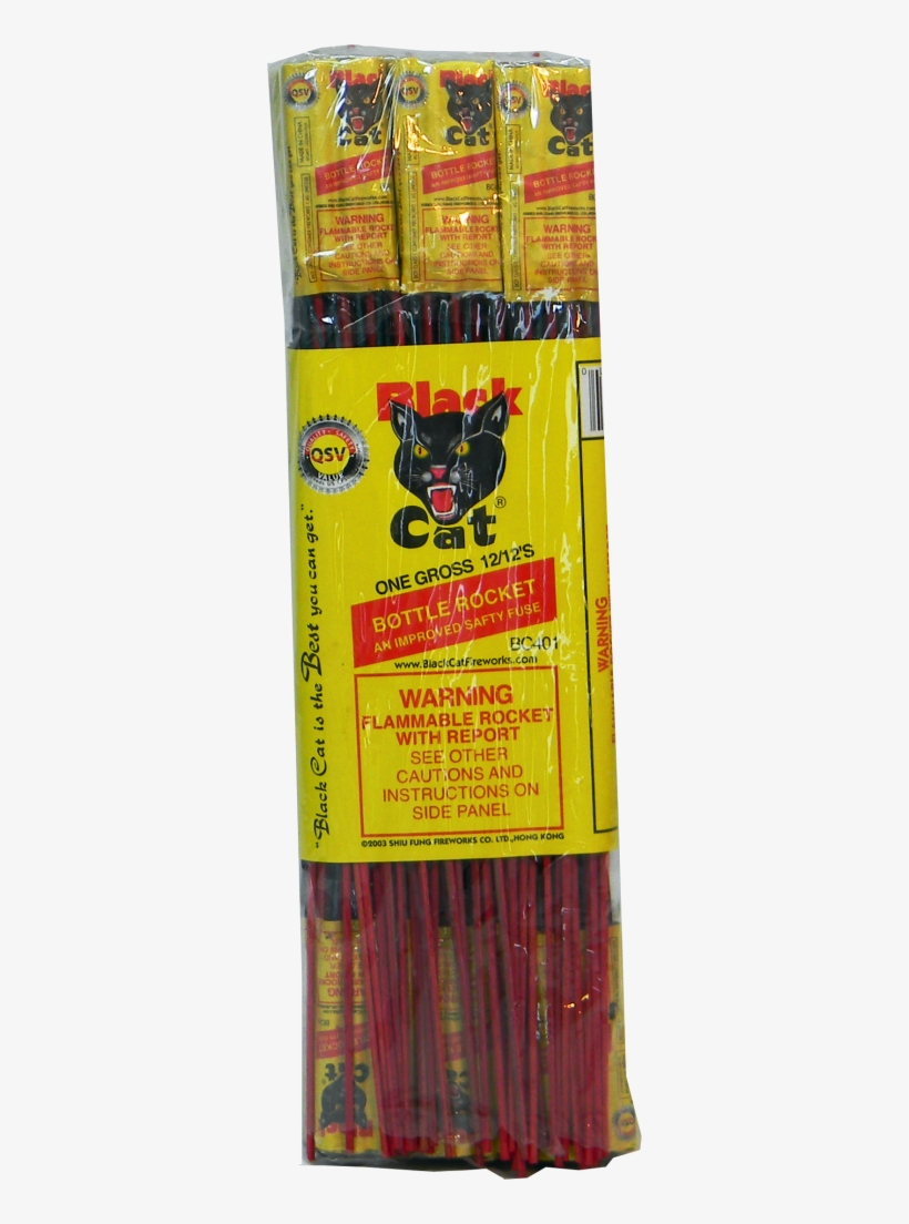 Black Cat Bottle Rocket - Black Cat Firework Pin | Fourth Of July ...
