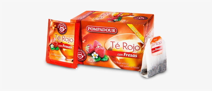 Té Rojo Con Fresas - Tea - 500x290 PNG Download - PNGkit
