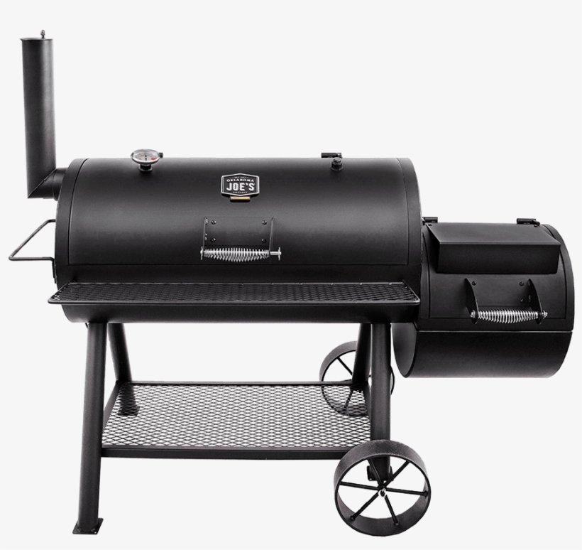 Longhorn Offset Smoker - Oklahoma Joes Longhorn Smoker - 1000x1000 PNG ...