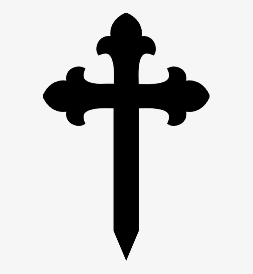Holy Knights Emblem - Fancy Cross - 547x809 PNG Download - PNGkit