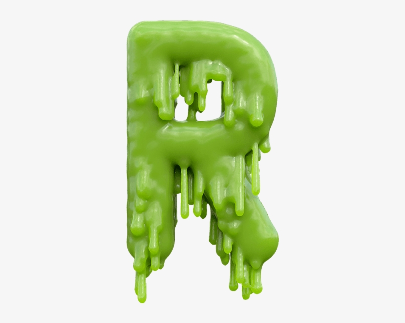 Summoning Handmade Font Ghosts - Letter R Creepy - 595x595 PNG Download ...