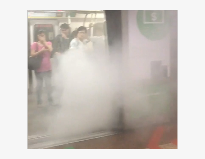 Smoke At Tanjong Pagar Station Caused By Freon Gas - Smoke - 991x557 ...