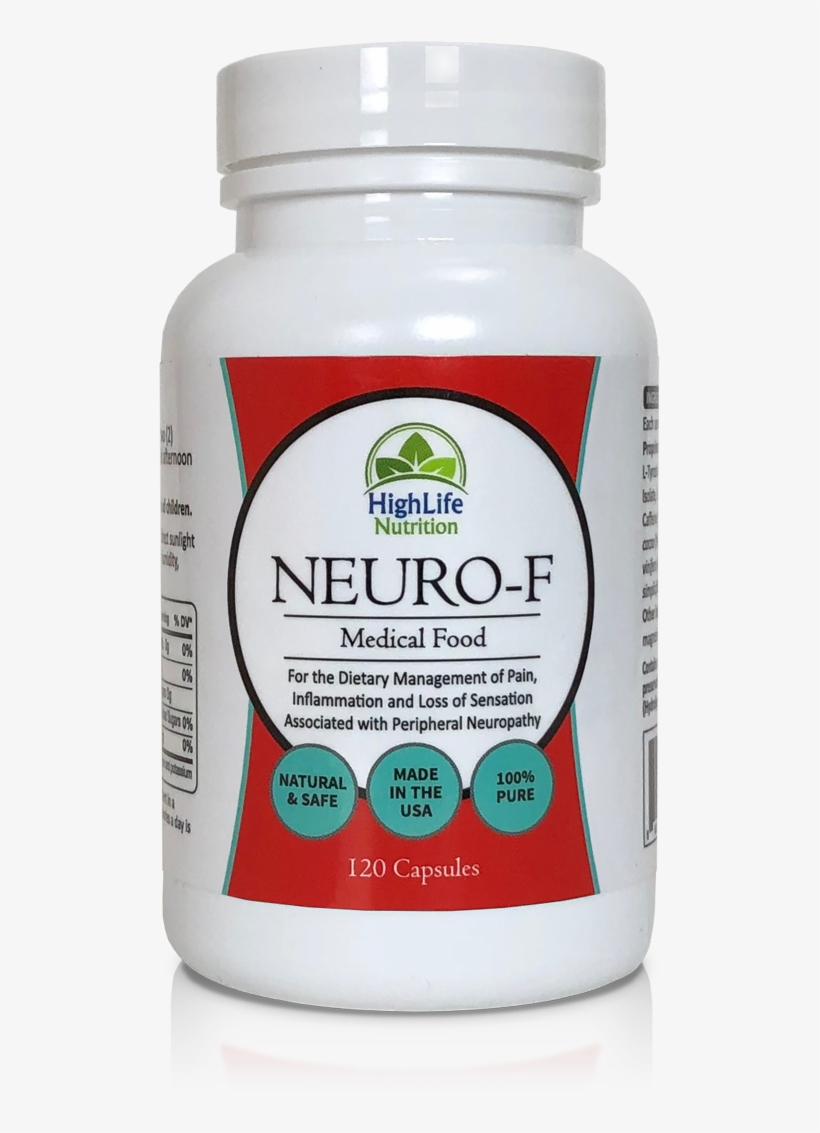 Neuro-f Natural Solutions For Damaged Nerves - Pain - 960x1200 PNG ...