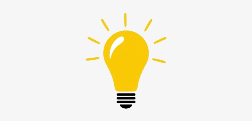 Objective - Light Bulb Moment Icon - 413x425 PNG Download - PNGkit