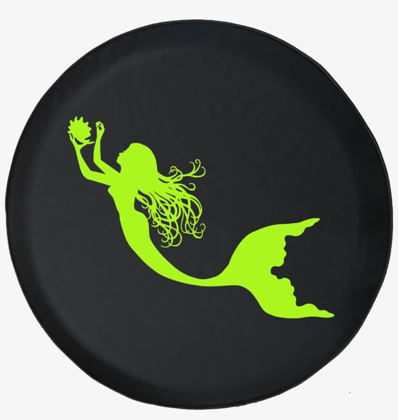 Mermaid Sea Ocean Swimming Seashell Girl Offroad Jeep - American ...
